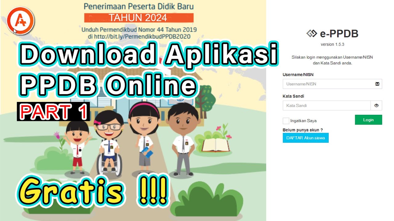 Aplikasi PPDB Untuk Semua Jenjang SD, SMP, SMA dan SMK - Part 1 - YouTube
