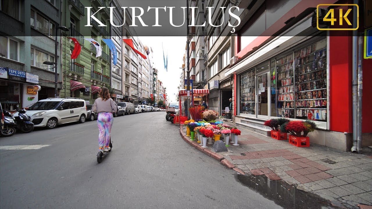 kurtuluş street walk - istanbul turkey - YouTube