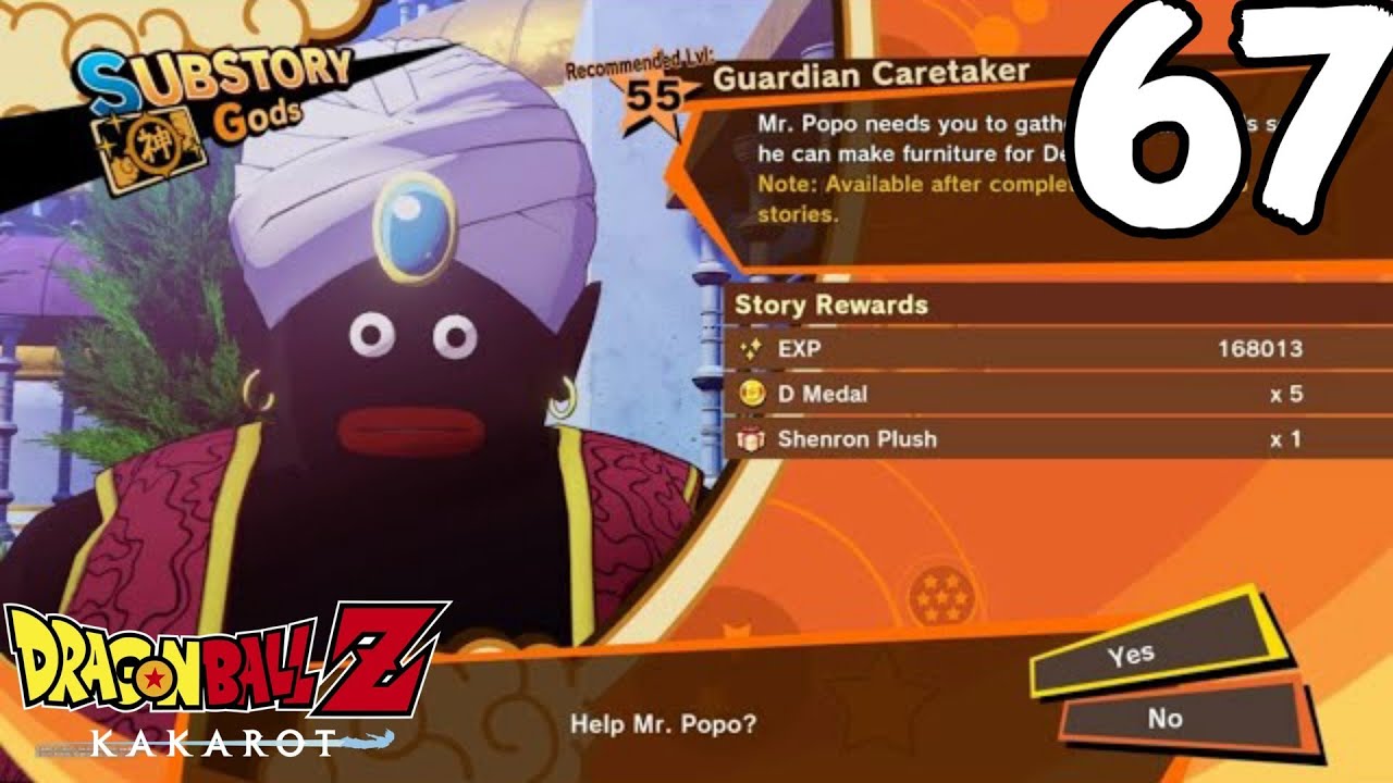SUB MISSION RIBET! MENCARI WOODCHIP UNTUK MR.POPO - DRAGON BALL Z ...