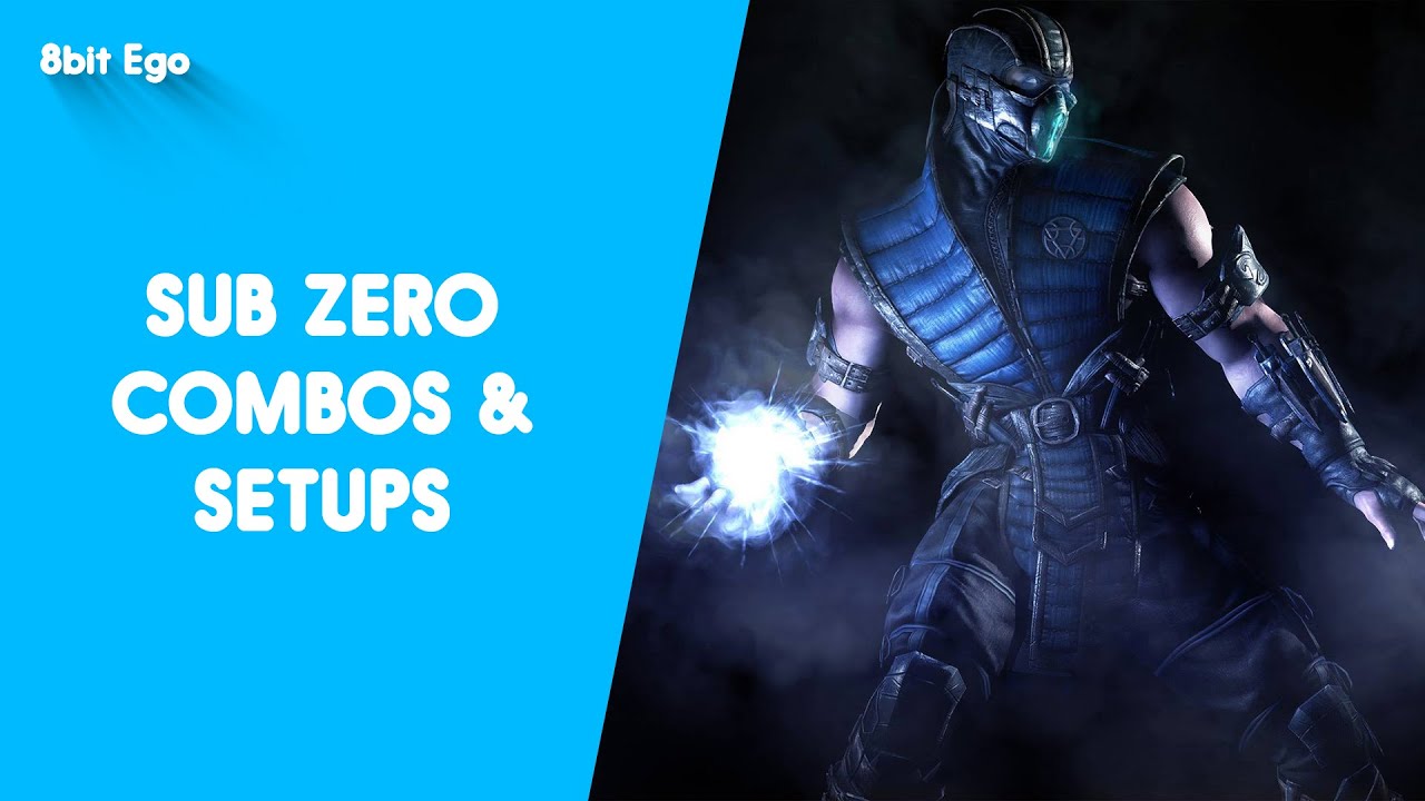 MKX Sub Zero Combos and Setups - YouTube