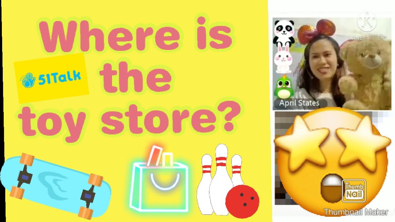 WHERE IS THE TOY STORE? | 51talk Full Class - YouTube