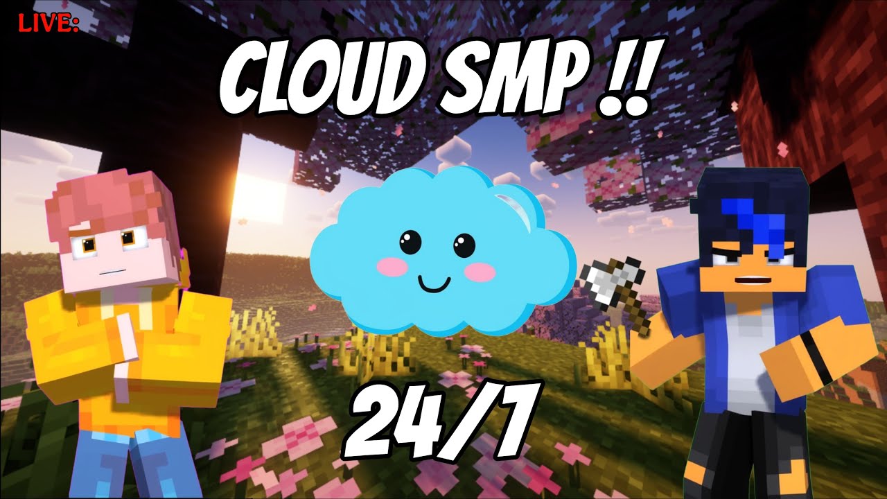 minecraft public smp | public cloud smp | java+bedrock | 24/7 online sever |#minecraft # ...