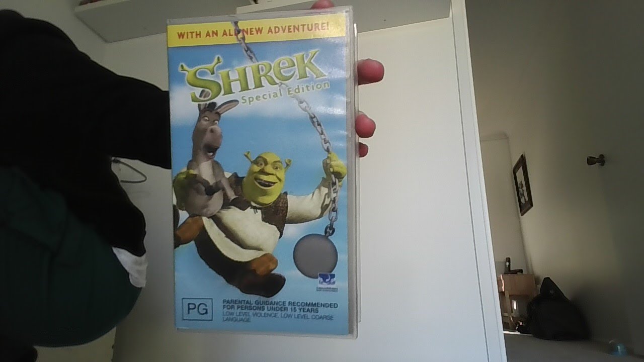 Shrek: Special Edition VHS Australia opening - YouTube
