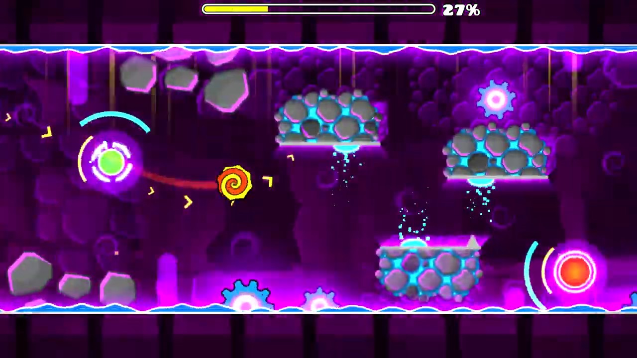 Geometry Dash Level "Press Start" By: JirkGD 100% Complete! - YouTube