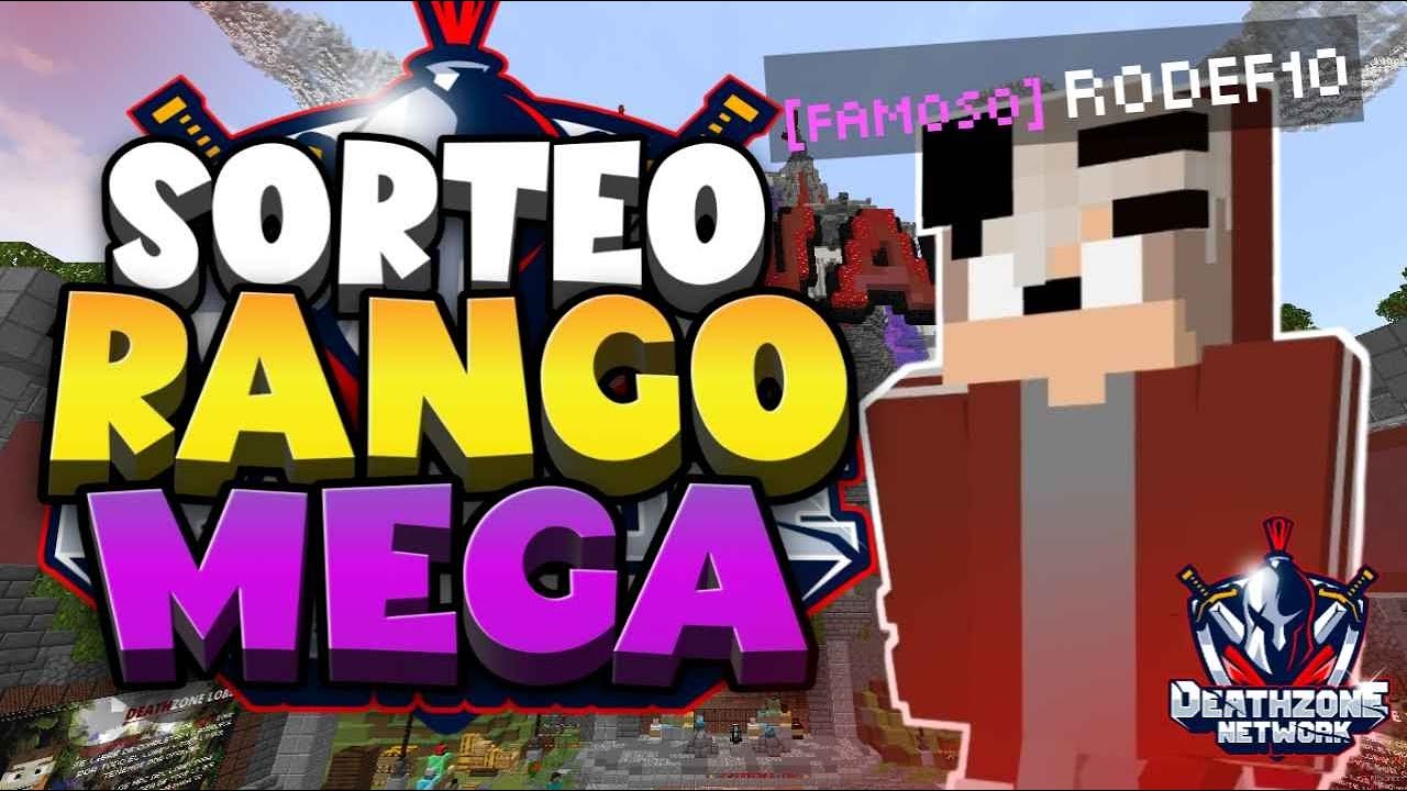 Regalo Rango Mega En DeathZone Servidor De Minecraft Java Y Bedrock - YouTube