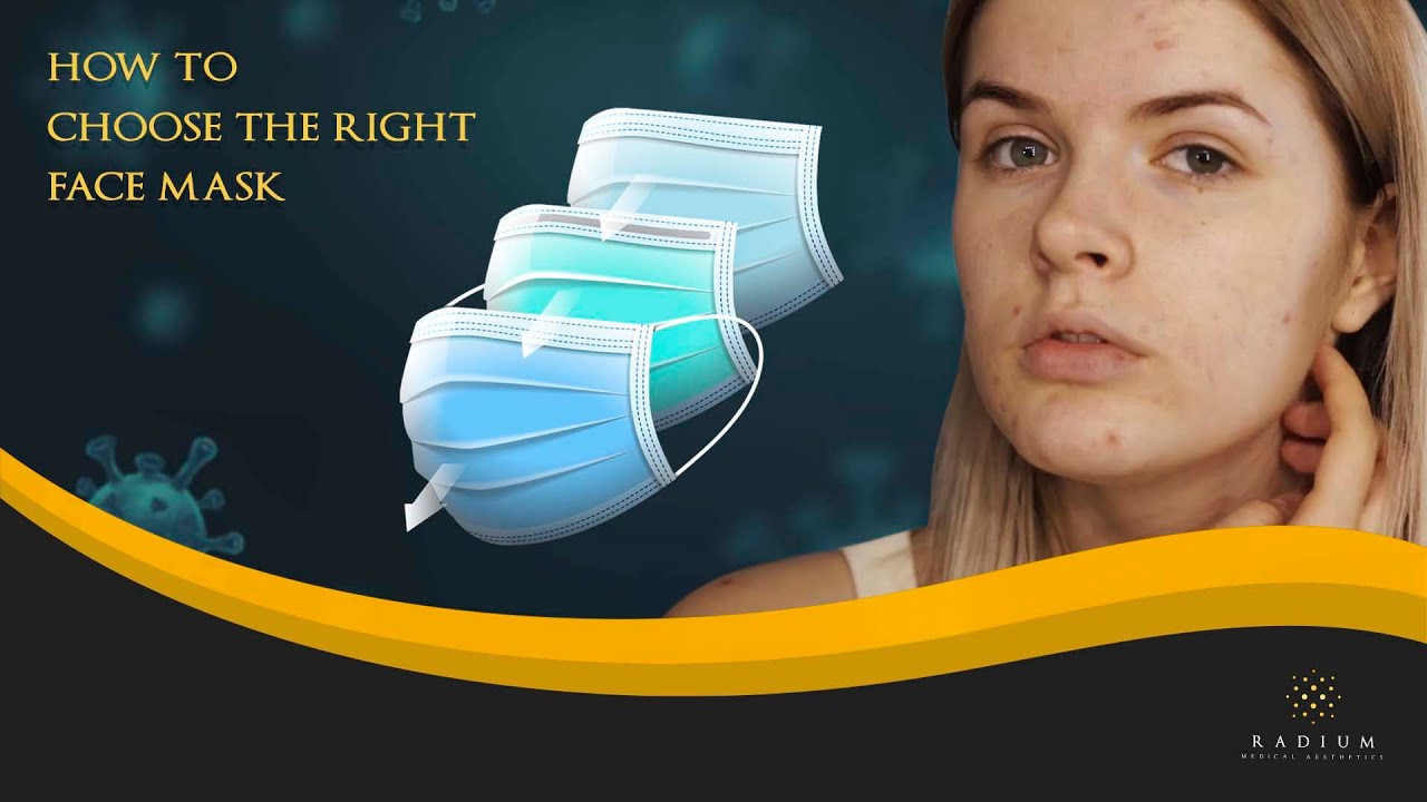 How to Choose the Right Face Mask | Radium Medical Aesthetics - YouTube