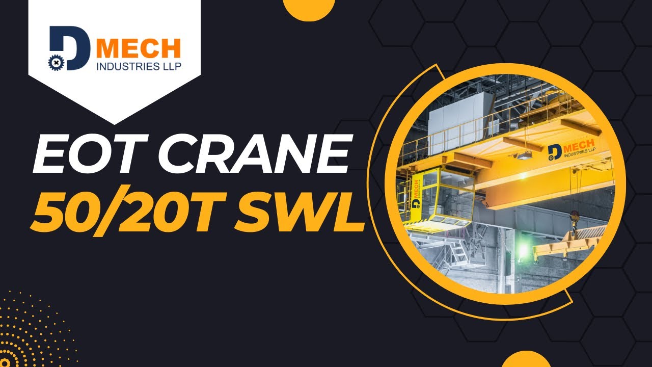 EOT Crane 50/20T SWL #eotcrane - YouTube