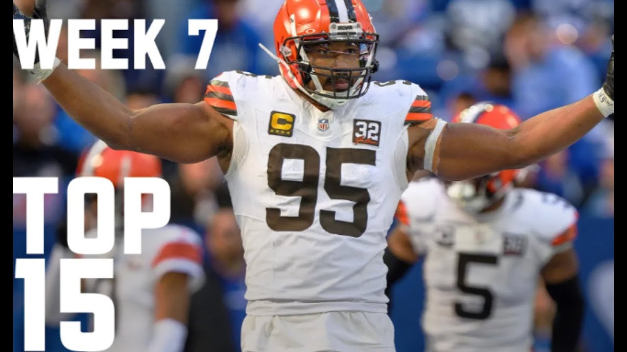 Top 15 Plays NFL Week 7 2023 Season - YouTube