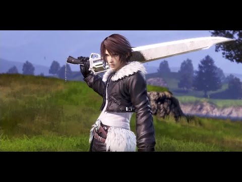 Dissidia 2015 Arcade - Squall Leonhart Preview - YouTube