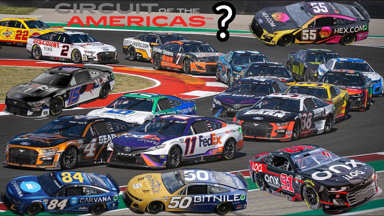 Nascar Cup Series 2023 COTA Entry List - YouTube