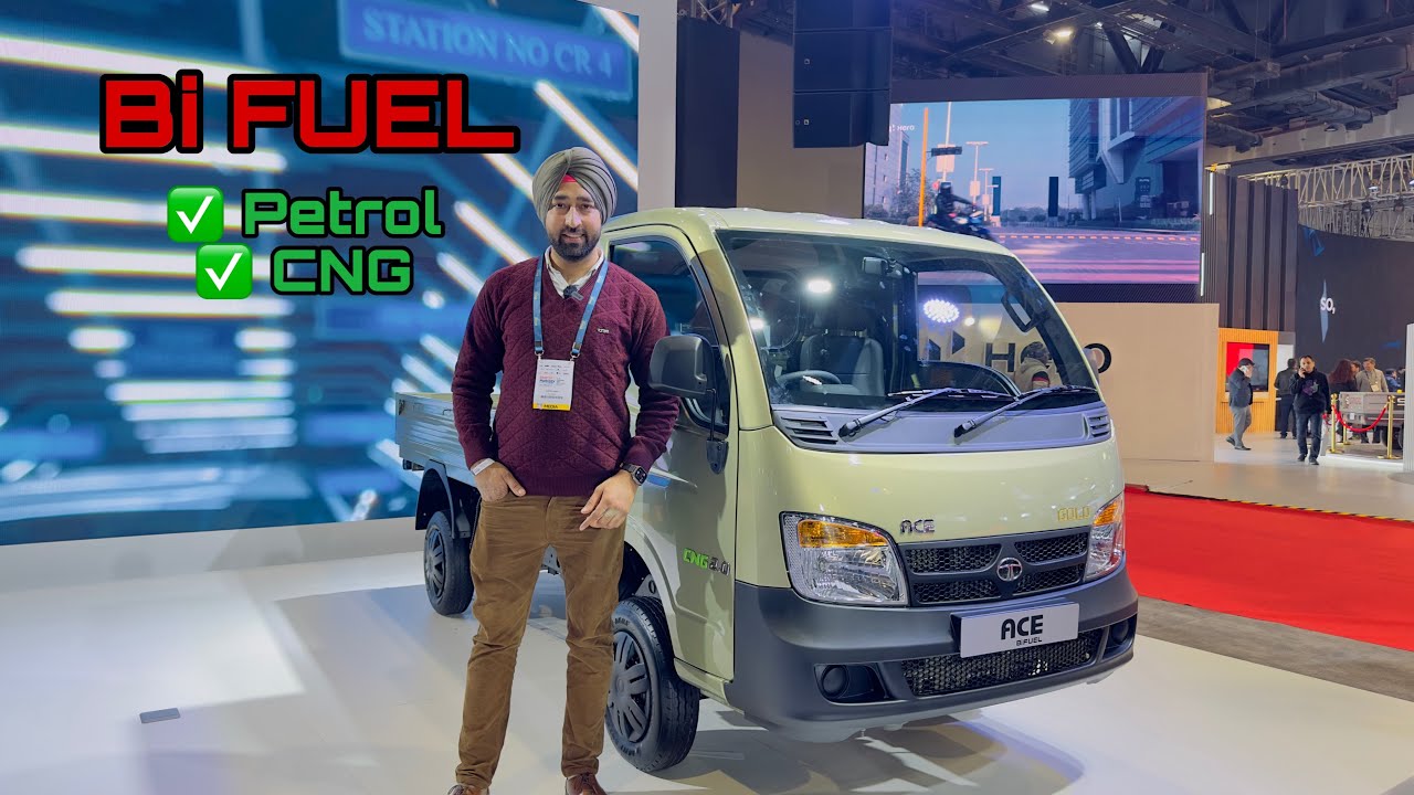 TATA ACE Bi-fuel 2024 😍 - YouTube