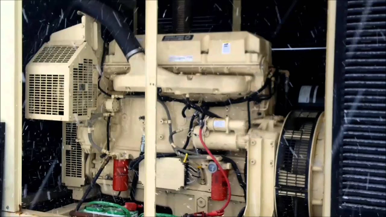 Detroit Diesel S60 DDEC4 Diesel Engine: Generator Test Run - YouTube