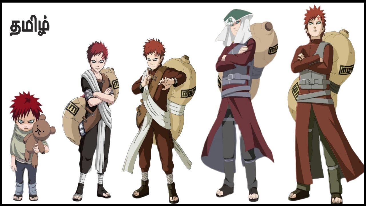 Gaara Evolution