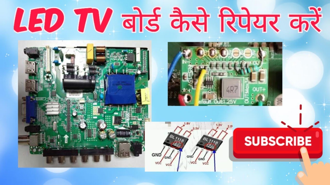 32" LED TV Board Standby Problem Repairing Trick l #combo#universal# ...