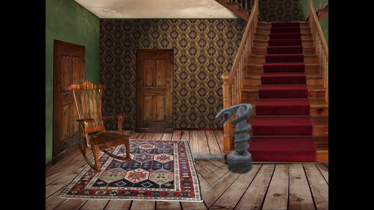 Making of 2D adventure game interior graphics - YouTube