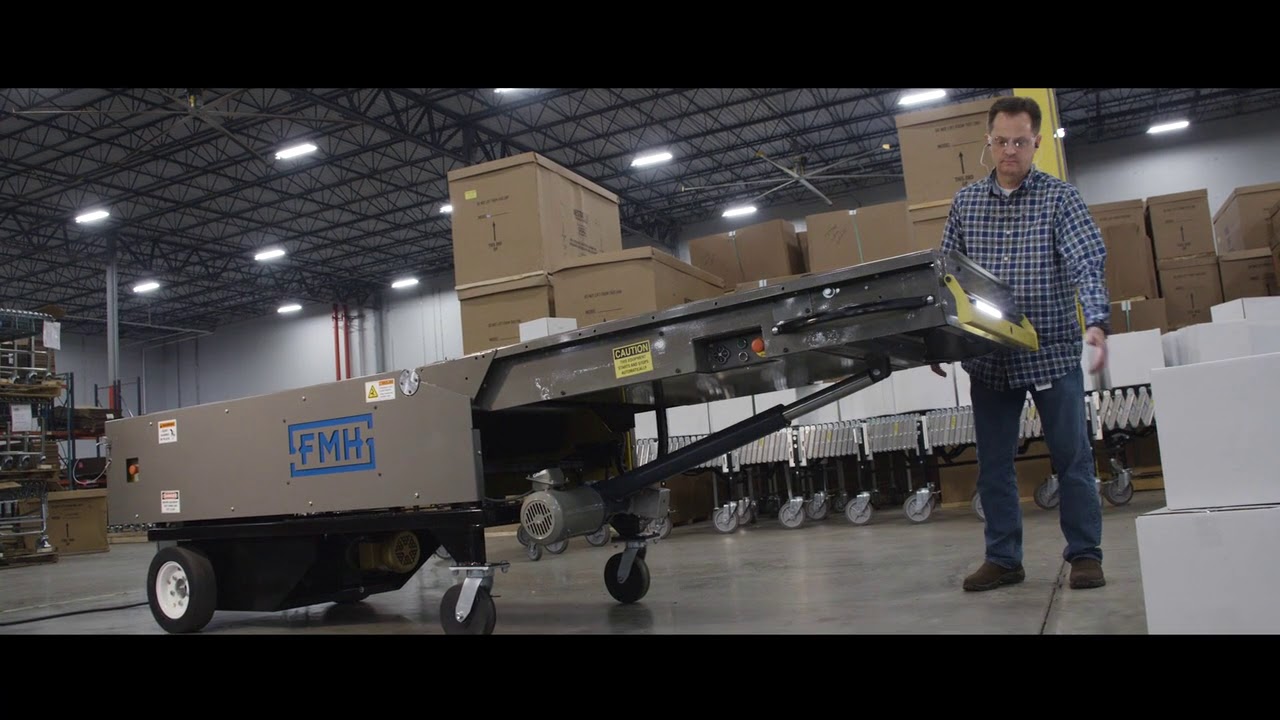 Mobile Belted Loader - MBL30 - FMH CONVEYORS - YouTube