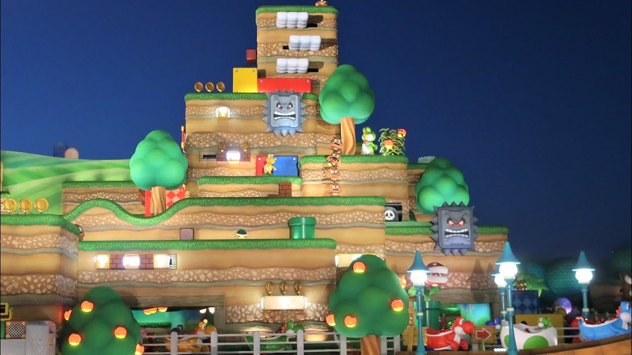 初【NEW!SUPER NINTENDO WORLD】Universal Studios Japan-Mario Kart/Yoshi ...