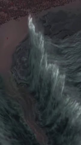 How the splitting of the Red Sea really looked. - YouTube