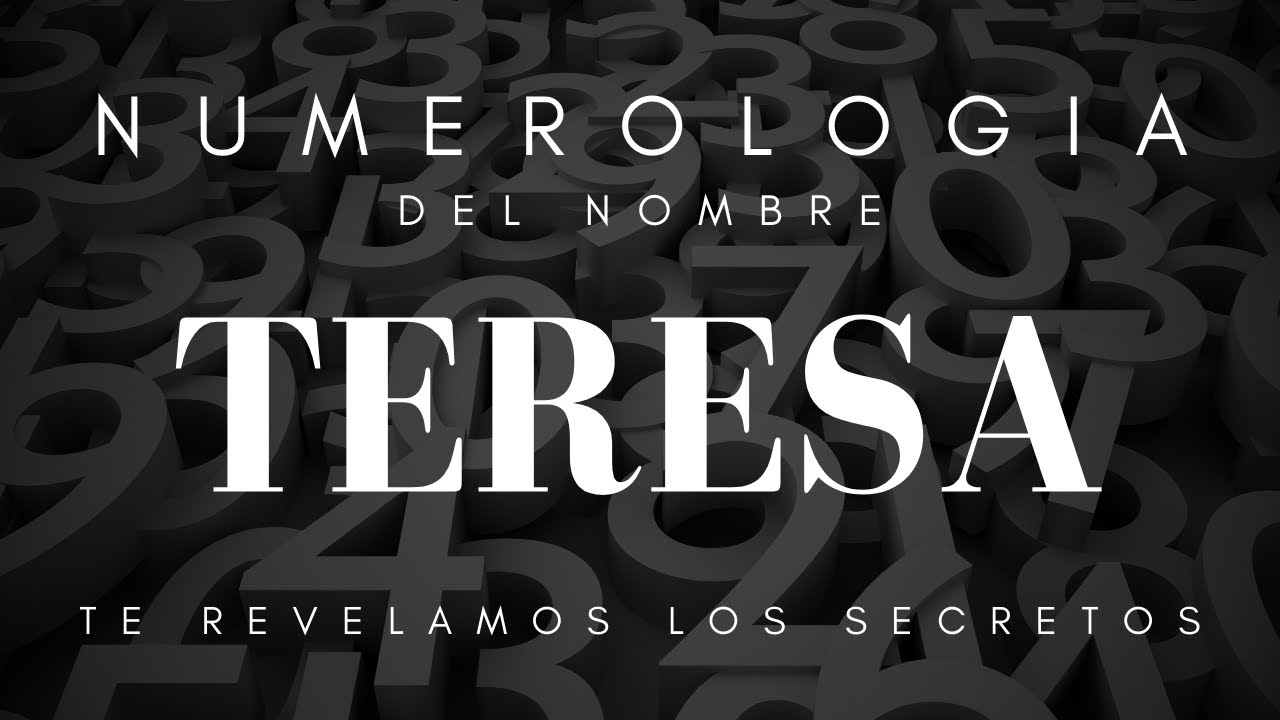 Teresa - learn about the origin, meaning and personality of those who ...