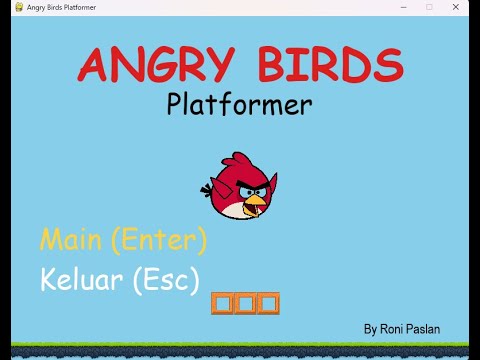 Tutorial Pembuatan Game Angry Birds Mengguanakan Python - YouTube