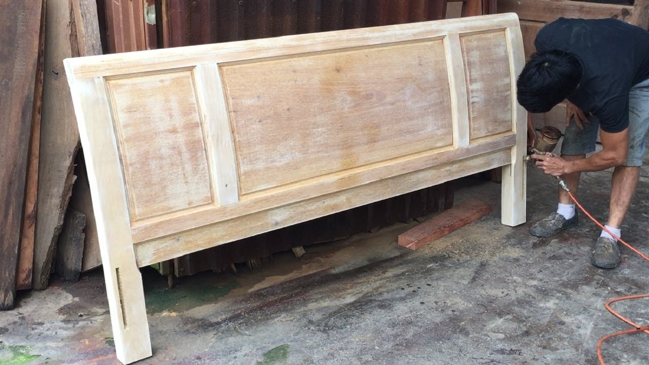 Woodworking Project // Latest Modern & Simple Wooden Bed Design Idea ...