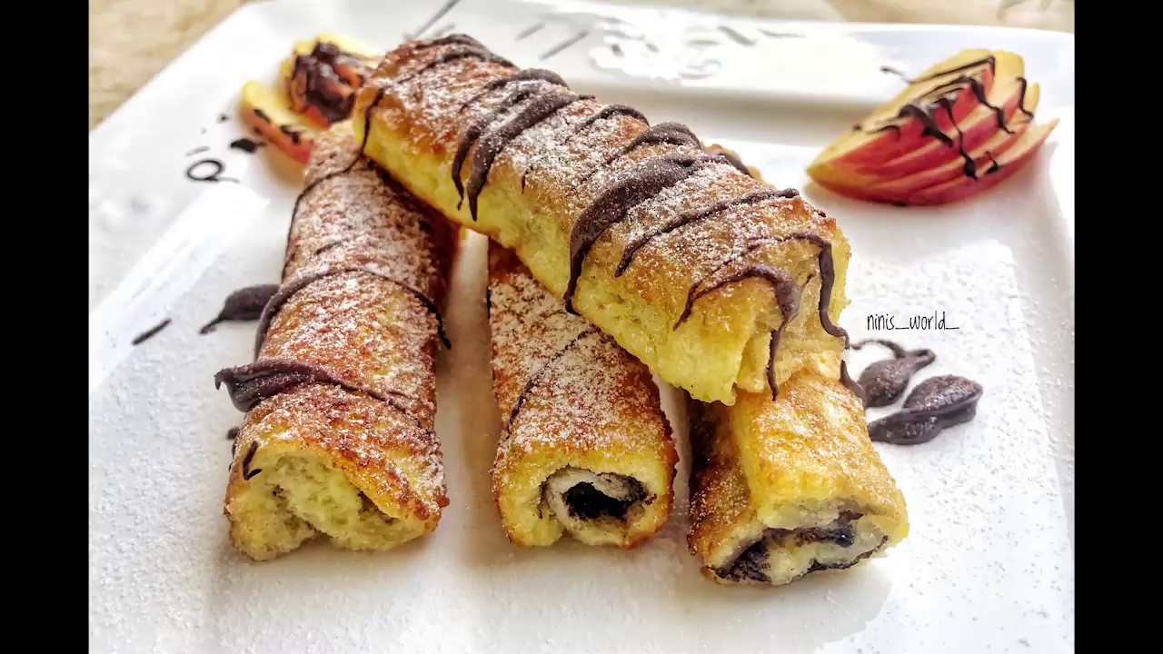 How To Make French Rolls With Chocolate Spread Filling | Nini's World ...