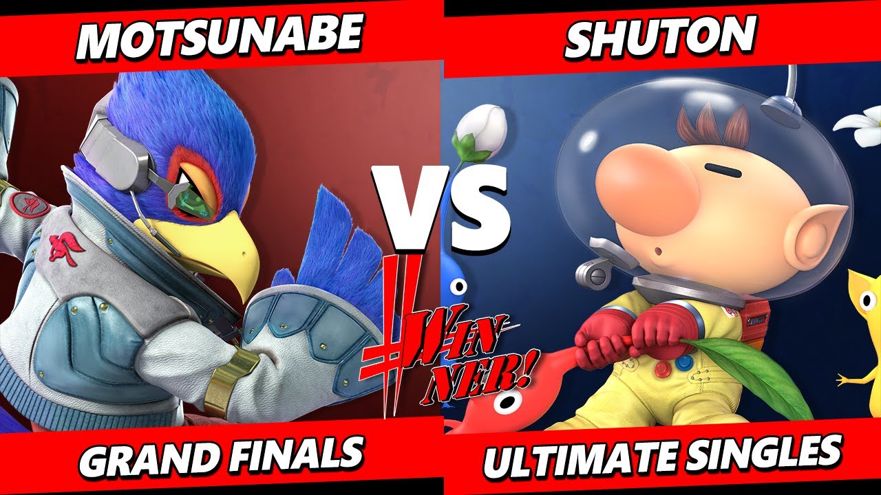 Winner! N2 GRAND FINALS - Shuton (Olimar) Vs. Motsunabe (Falco, Mii Brawler) SSBU Ultimate - YouTube