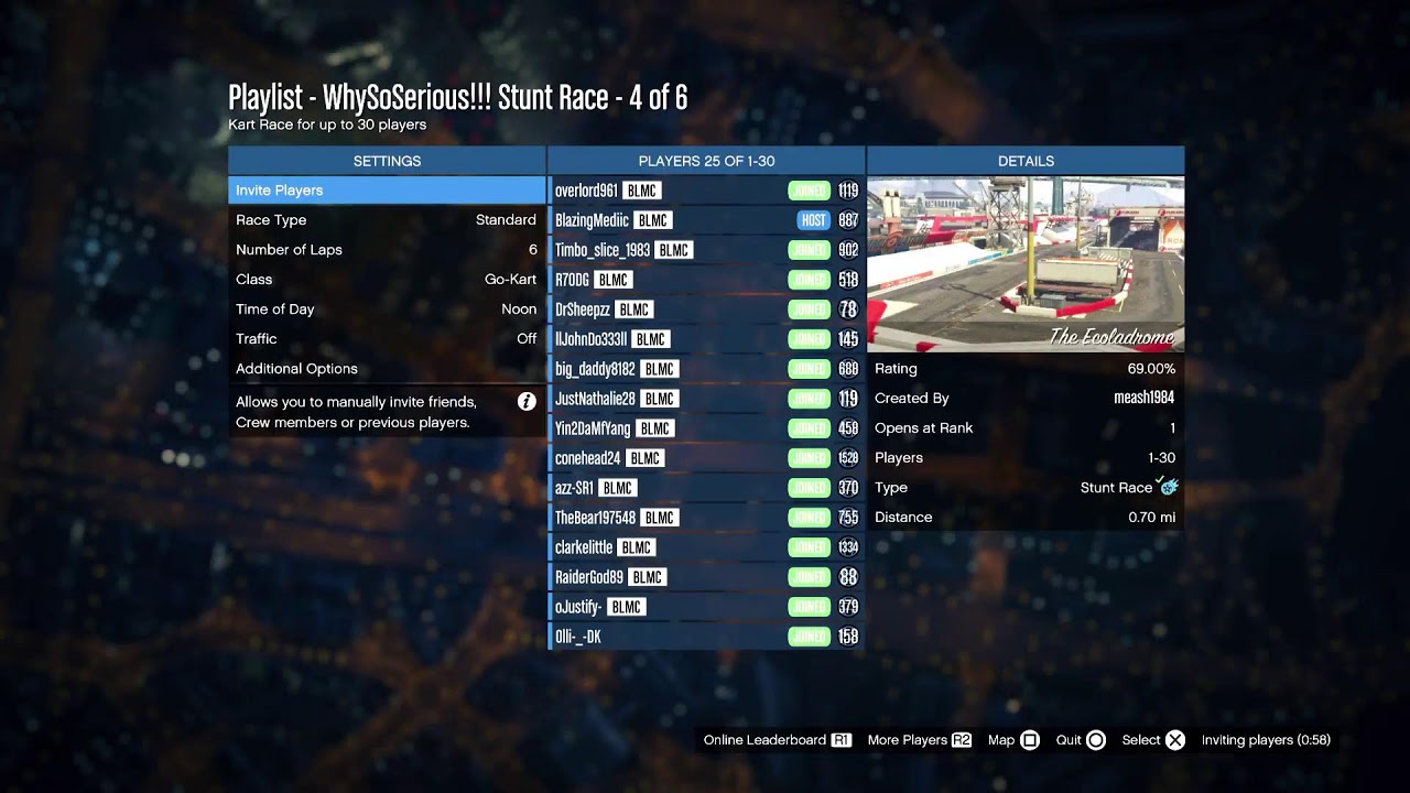 Gta5 blmc car meet st Patricks day! - YouTube