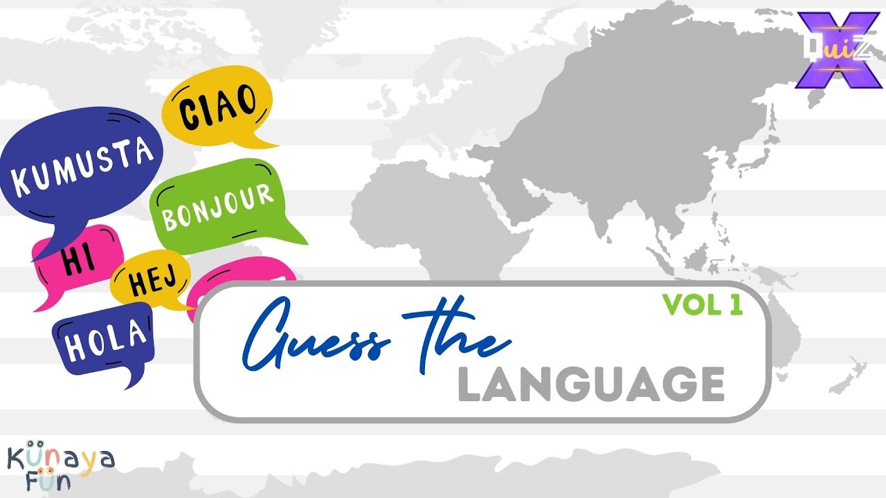 GUESS THE LANGUAGE - Ultimate Language Quiz | Test Your Linguistic ...