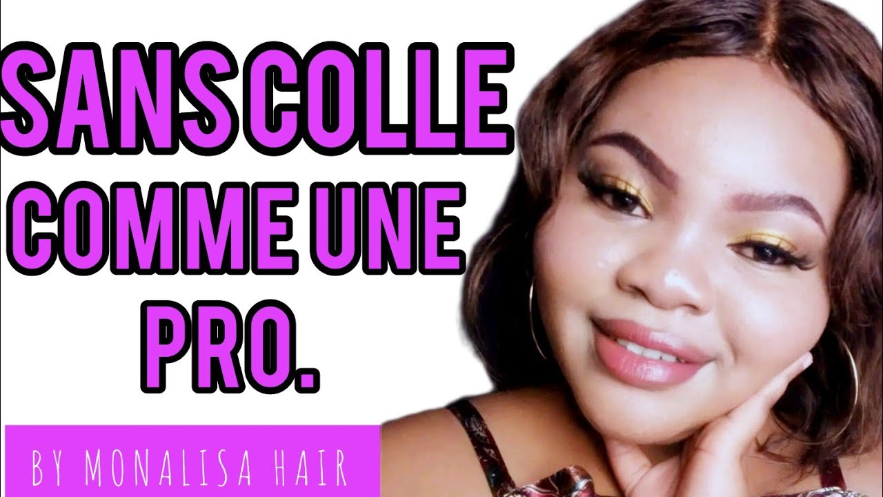 POSE TA PERRUQUE CLOSURE DÉBUTANTE 💇‍♀️ - YouTube