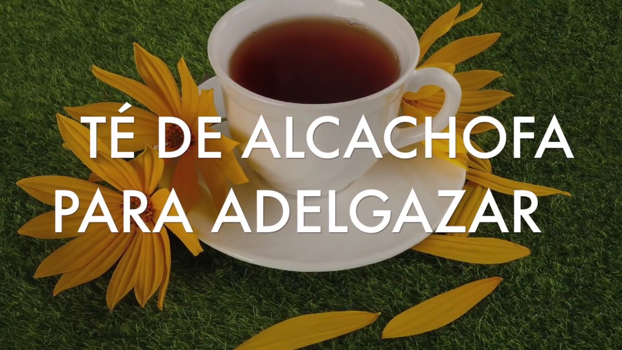 Té de alcachofa para adelgazar - YouTube