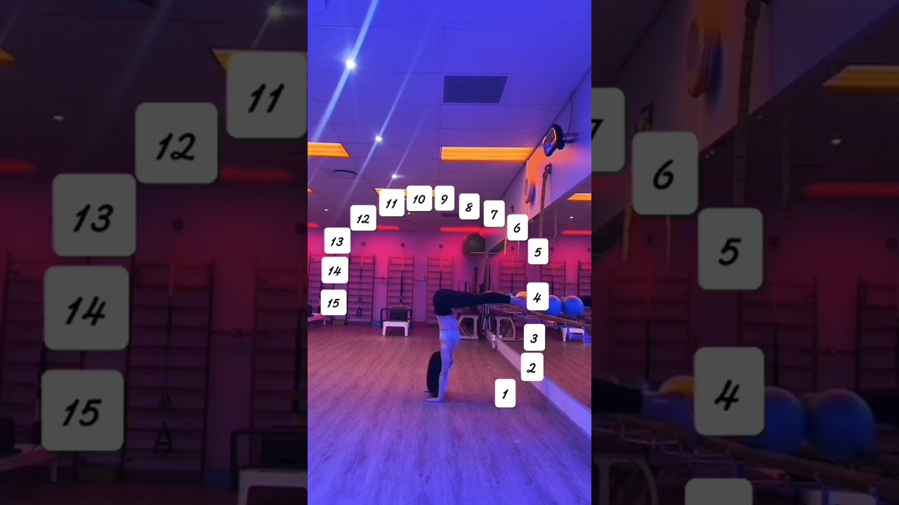 Countdown Handstand Balance Dancer Flexible Challenge - YouTube