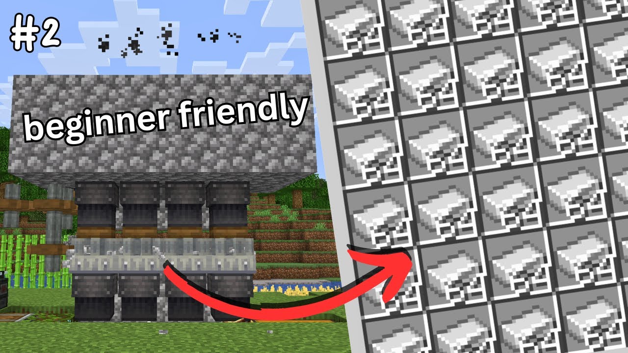 The Best Beginner Create Mod Iron Farm... - YouTube