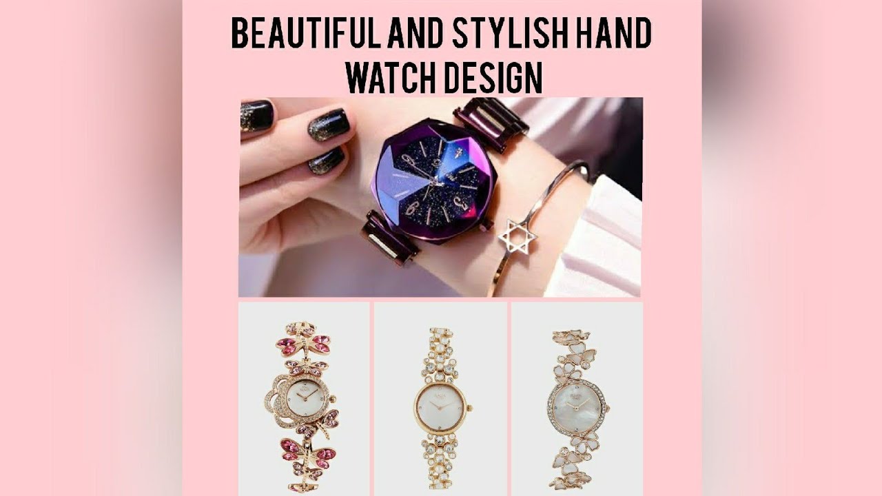 beautiful and stylish hand watch design😍 - YouTube