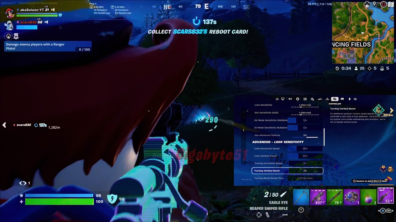 Casual PS5 Fortnite Chapter 5 Zero Build Clips + Best Non Claw ...