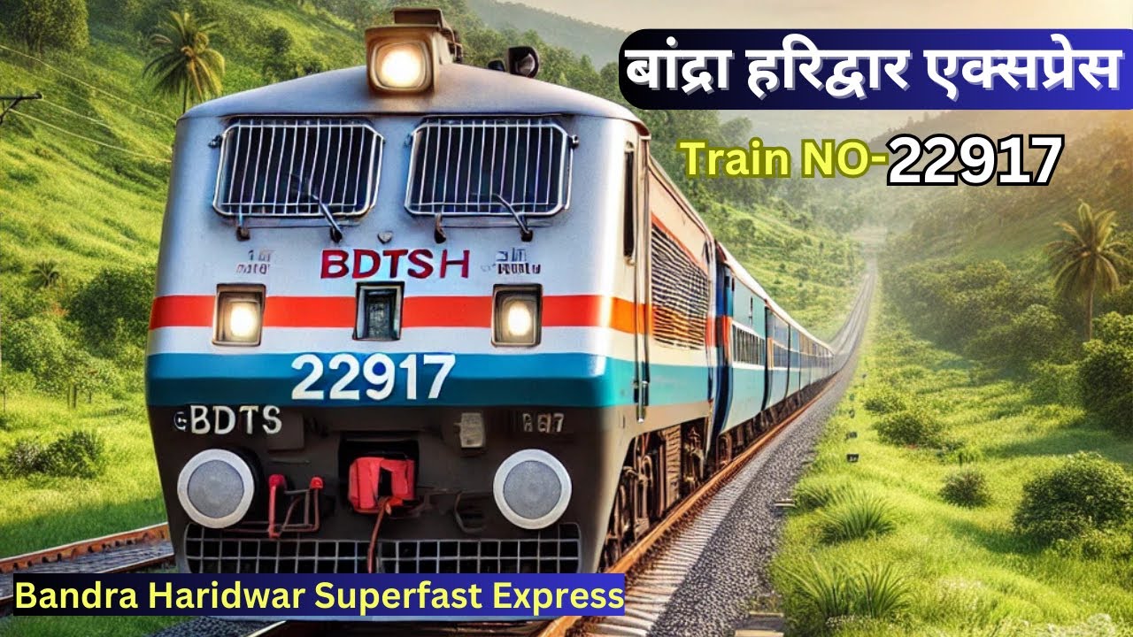 Bandra Haridwar Superfast Express | BDTS HW SF EXPRESS 22917 | - YouTube