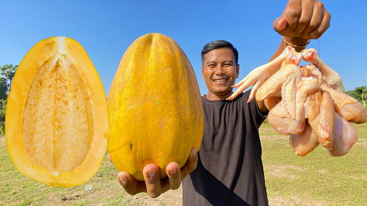 Yellow Papaya Is Not Only Dessert! Cooking Incredible Yellow Papaya ...