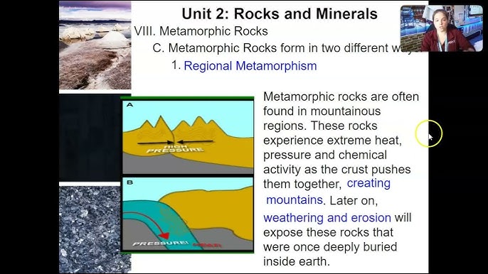 Metamorphic Textures Geology Rocks And Minerals