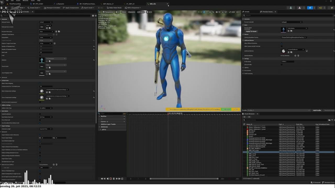 UE5 - How to Do A Pose - Random Array on key from anim BP - YouTube