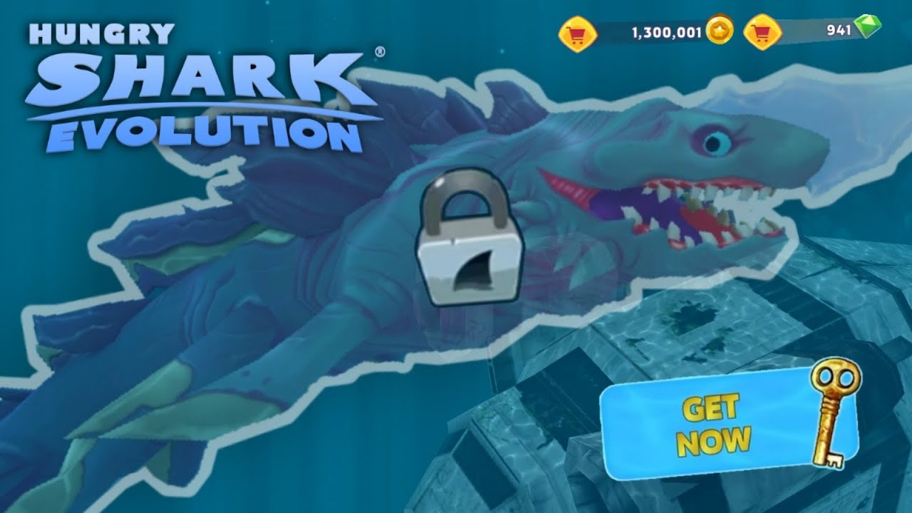LUMINITE SHARK (NARRALLYCLYUS) UNLOCKED - Hungry Shark Evolution - YouTube