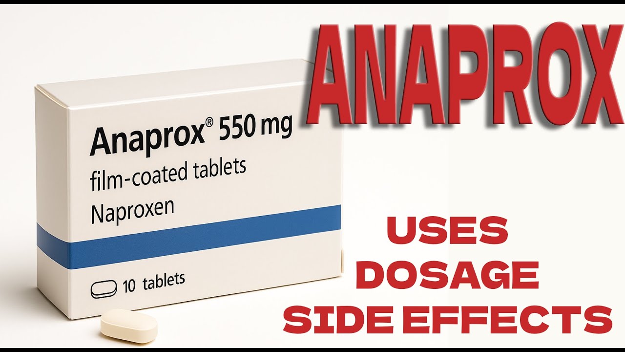 ANAPROX(Naproxen) Uses, Dosage, Warnnigs, Side Effects #naproxen - YouTube