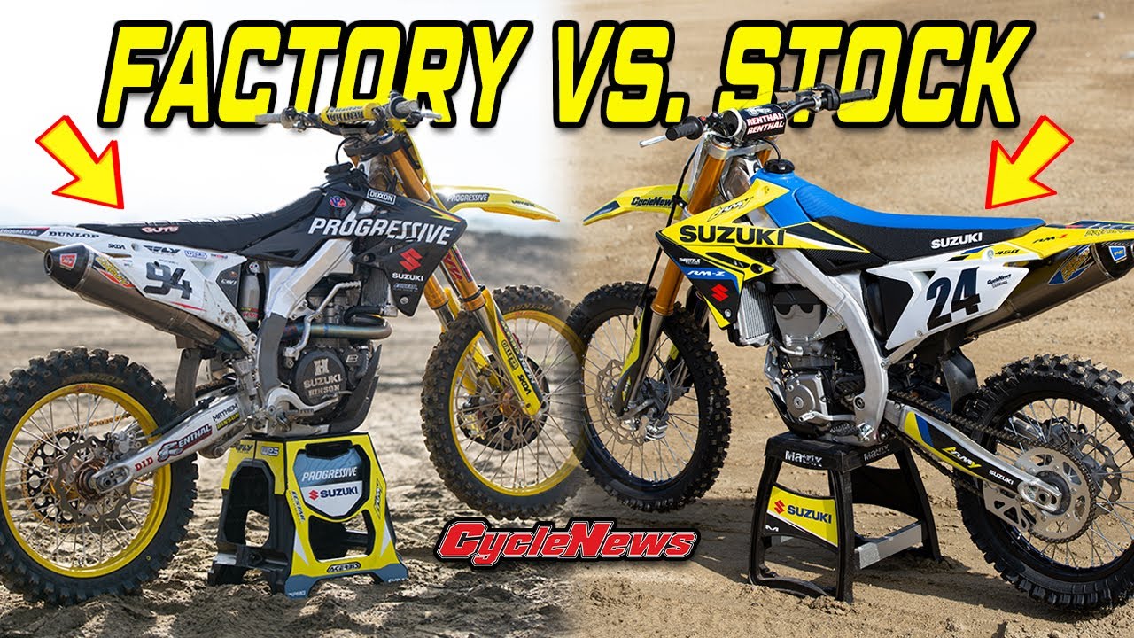 We Ride Ken Roczen's Race Bike + 2024 RM-Z450 🔥 - Cycle News - YouTube