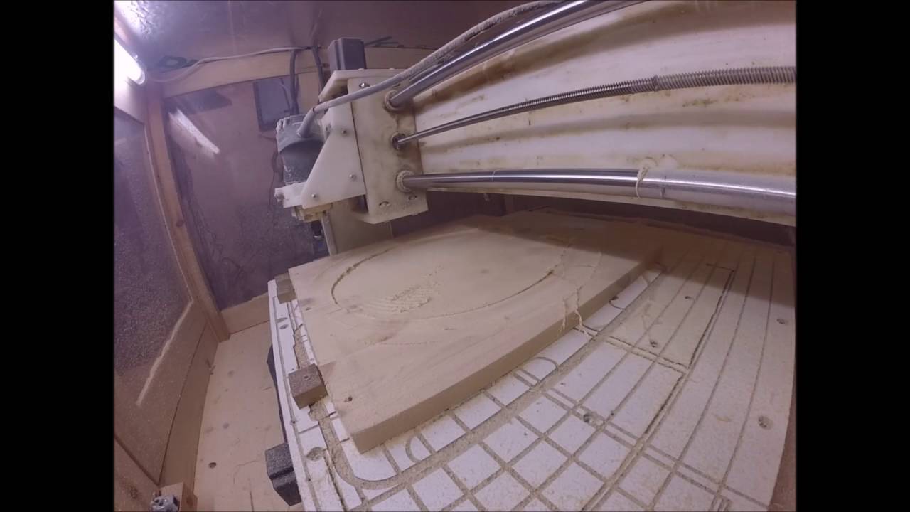 making CNC Guest book drop box - YouTube