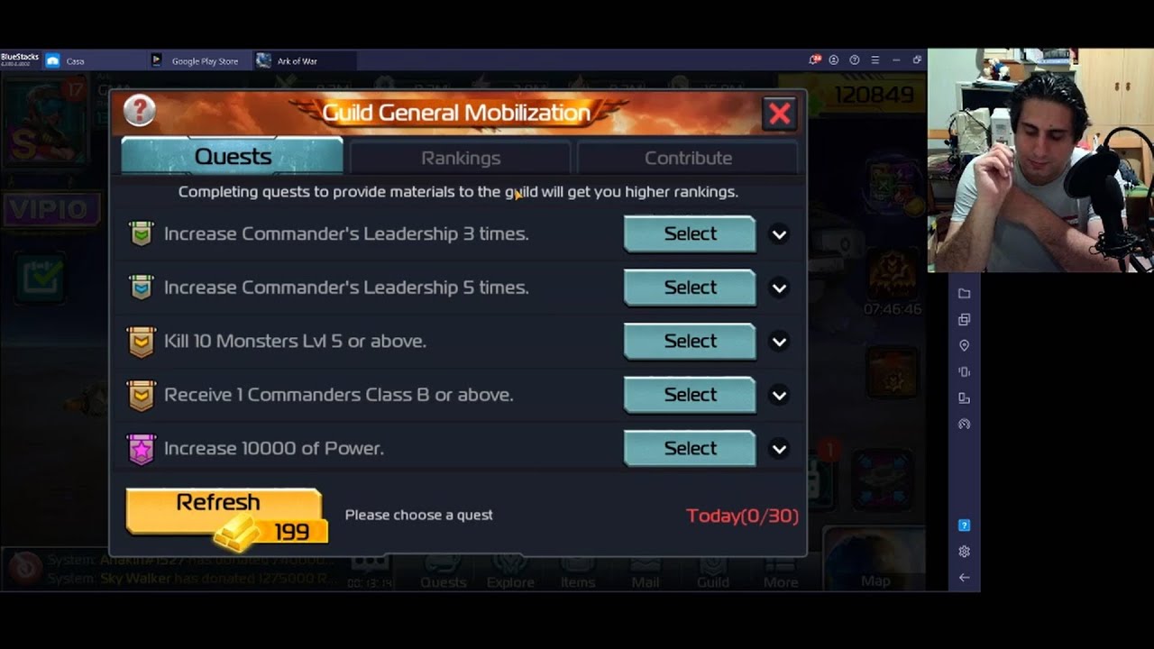 Ark of War. Guild General Mobilization (parte 2) - YouTube