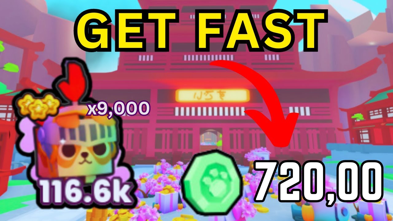 How To Get The Best Pet Quickly In Pet Sim 99 - YouTube