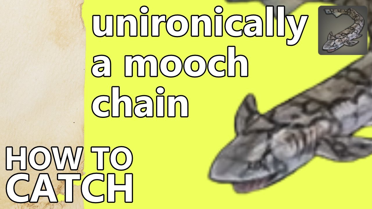How to Catch Chain Shark in FFXIV ("Rare" Scrip Fish) - YouTube