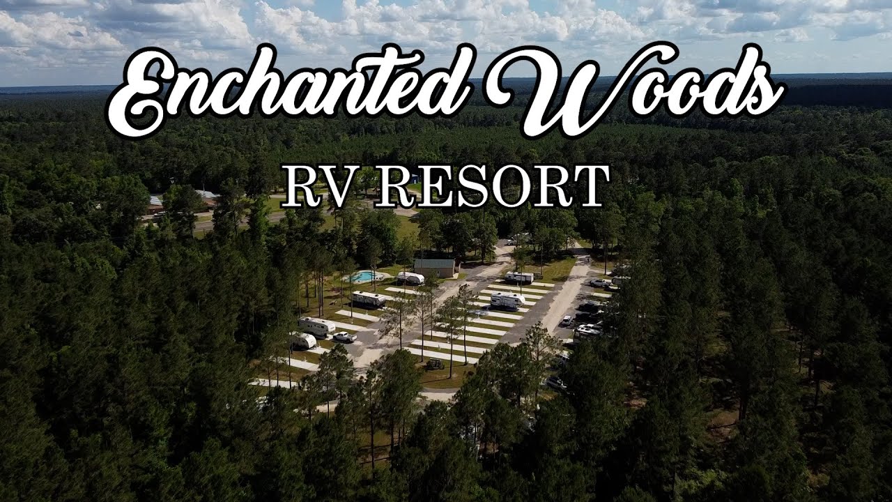 Enchanted Woods RV Resort - A Short Tour and Review! - YouTube