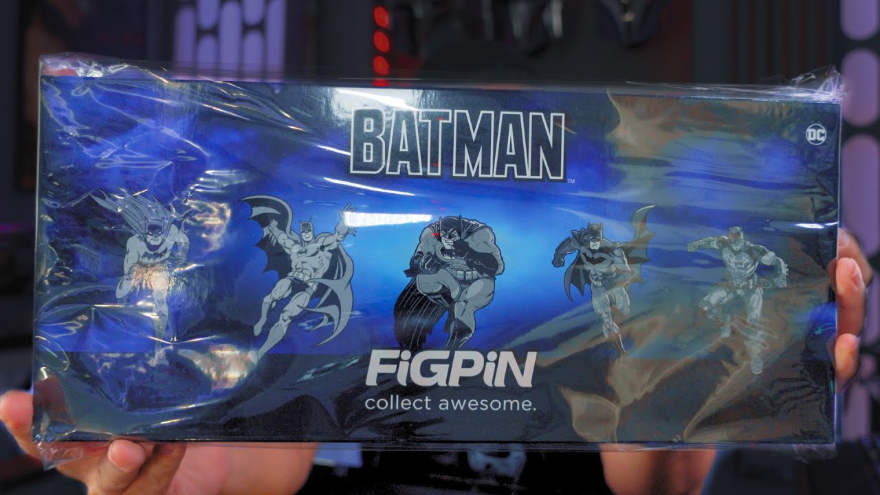 UNBOXING THE FiGPiN BATMAN DELUXE BOX SET! - YouTube