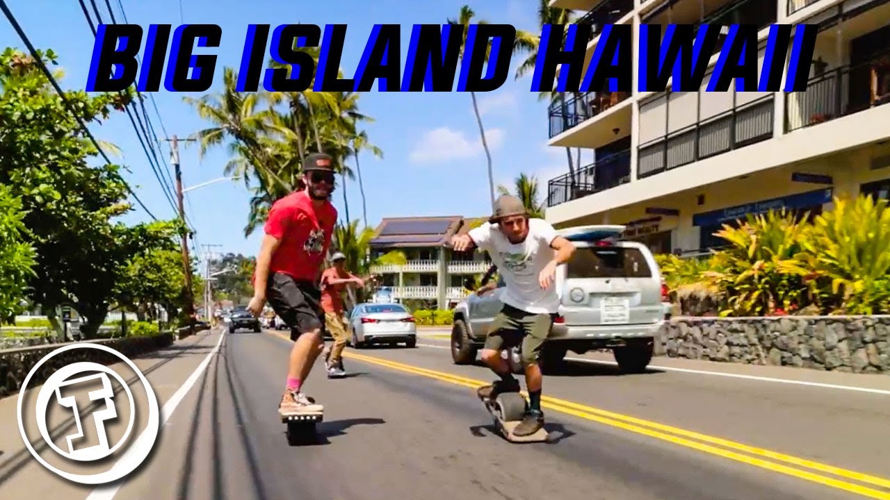 Hawaiian Riding! Kona, Big Island! ft. Jesse T, Pressin Fosho, Bodhi ...