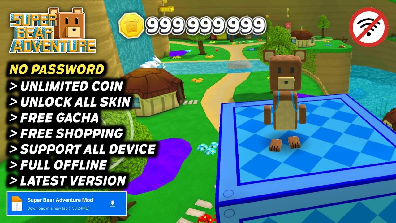 Download Super Bear Adventure Mod V 10.4.2 Apk Terbaru 2023 Unlock All ...